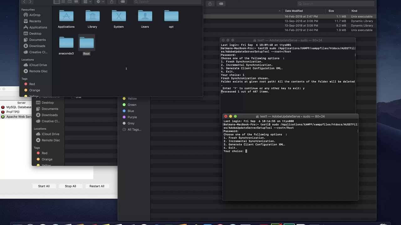 AUSST Setup On Mac Systems (Using Apache Server)