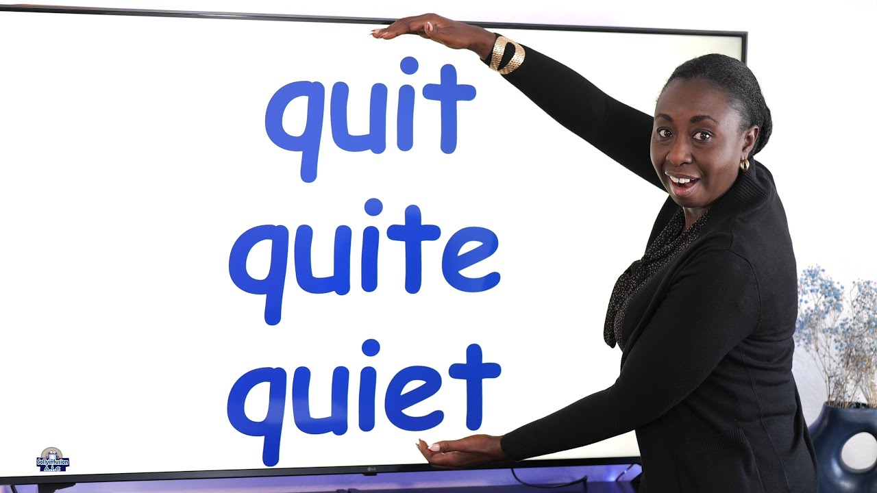 Quit, Quite, or Quiet? Master the Differences with Examples! #sollyinfusion