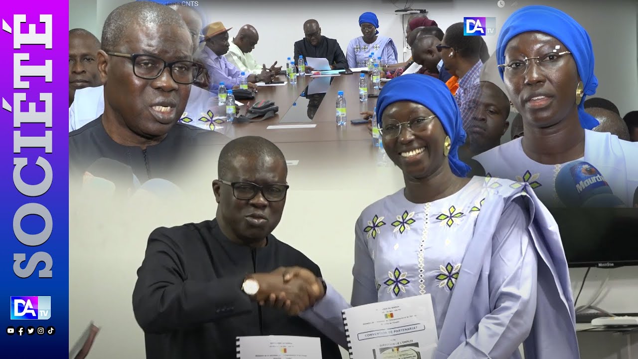 Lutte contre le chômage au Sénégal: La CNTS et la Direction de lEmploi mutualisent leurs efforts...