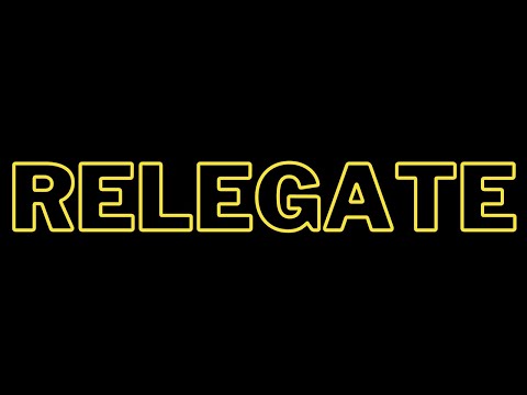 Relegate pronunciation | how to say relegate | how to pronounce| Learn a new word daily
