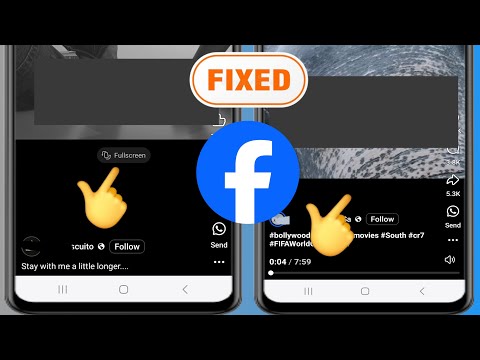 How To Fix Facebook Video Full Screen Option Not Showing
