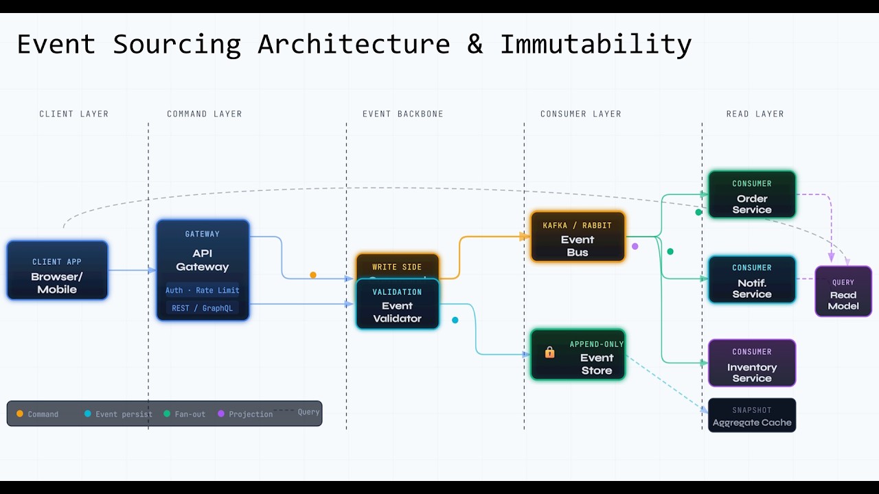 Event Sourcing Explained - Why Immutability Changes Everything