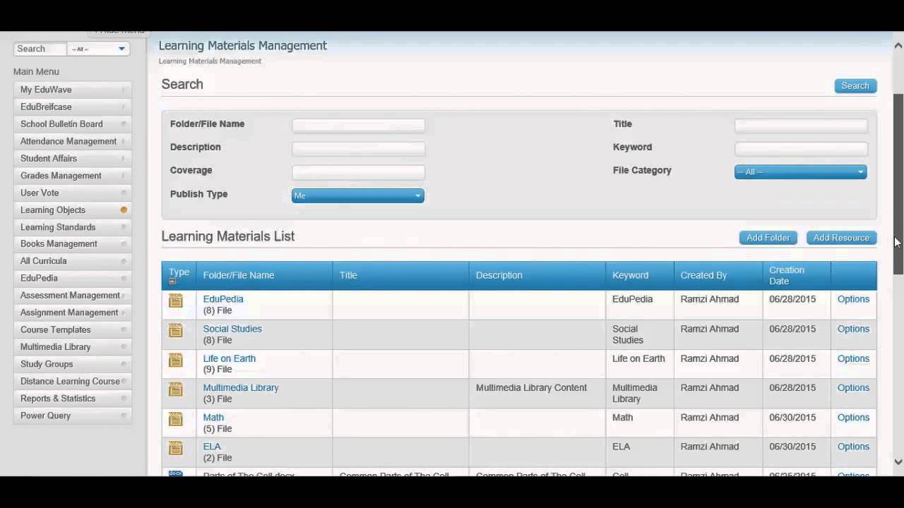 02 Teacher - Learning Objects
