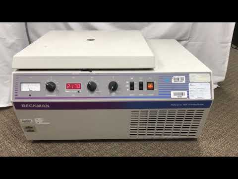Allegra 6R Beckman Refrigerated Benchtop Centrifuge w Rotor in1186 2 2