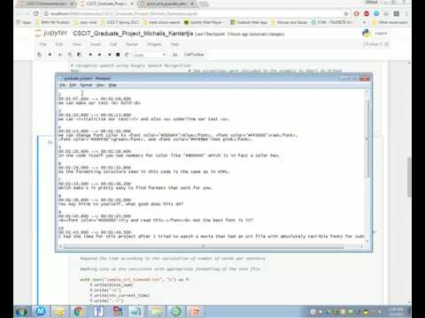 Speech To Text In Python – warrenteer