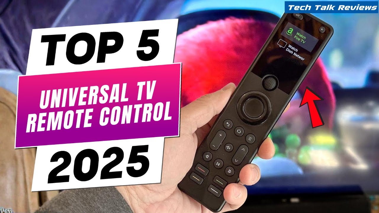 Top 5 Best Universal TV Remote Controls You’ll Love in 2025!