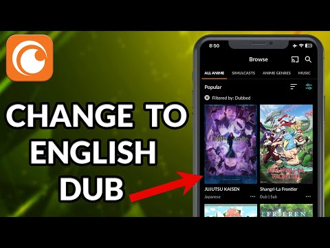 How To Change To English Dub On Crunchyroll