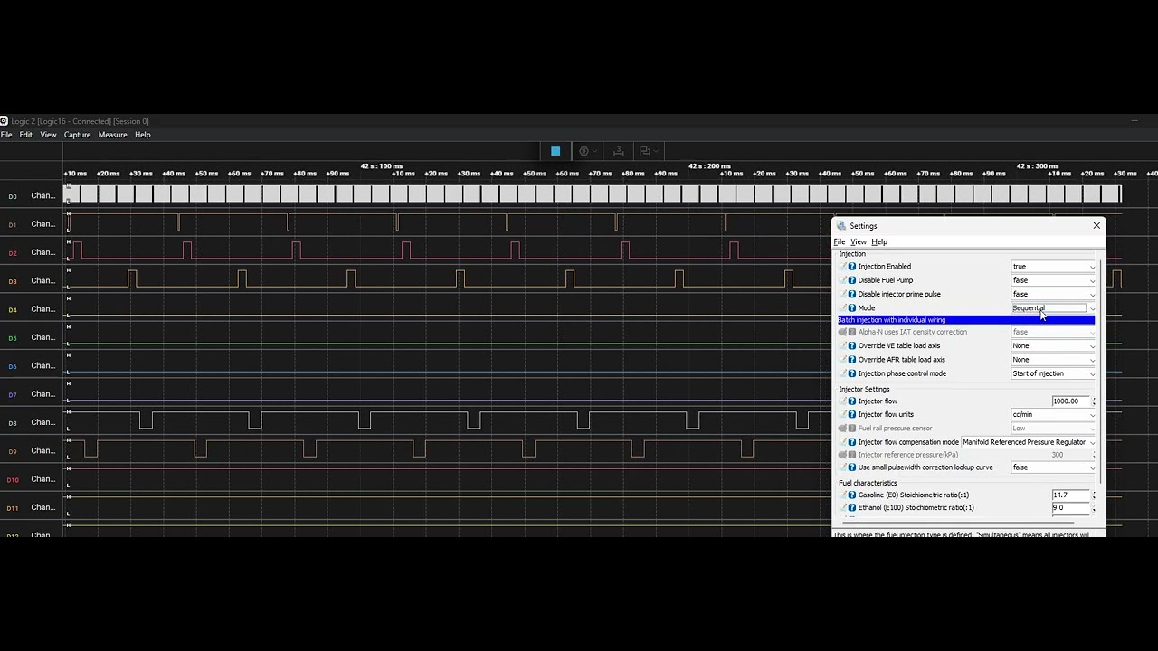 2 cyl batch sequential fueling