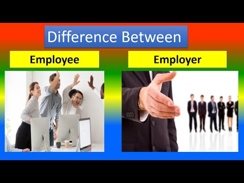 Difference Between Employee and Employer