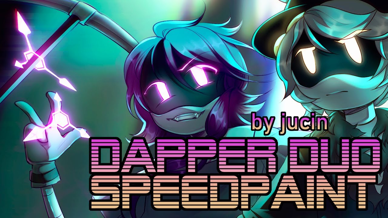 [ Murder Drones ] Dapper Duo Speedpaint (Procreate)