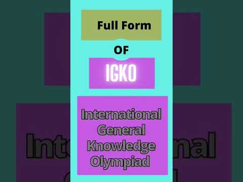 Full Form of NSO,ICO,IGKO and ISSO