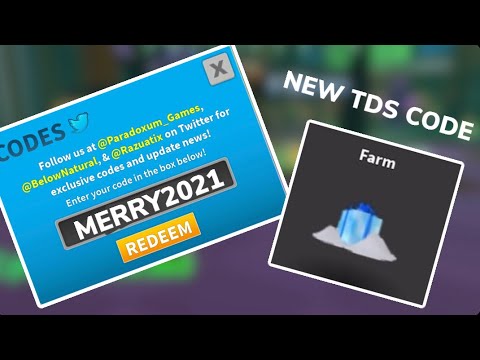 NEW TDS CODE (HOW TO GET IT???) - Tower Defense Simulator