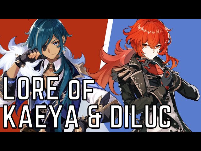 How did Kaeya get his vision in Genshin Impact?