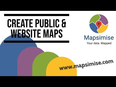 Create Public and Website Maps with Mapsimise