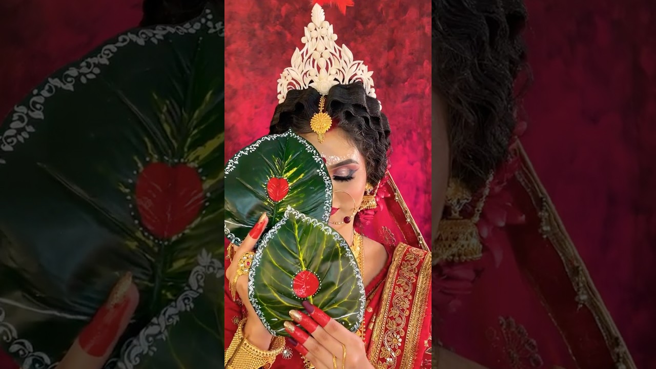 Bengali Bridal makeup Bridal makeup box vanity, wedding makeup, beauty backstage, bridal makeup kit