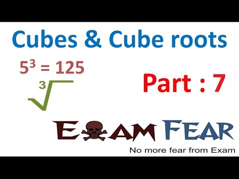 Cube Root : Estimation method (Part - 7) - Cube and Cube Roots ...
