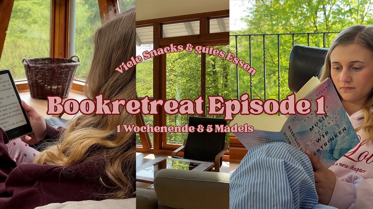 Book Retreat Episode 1 🌸 A whole weekend of reading with the girls ✨