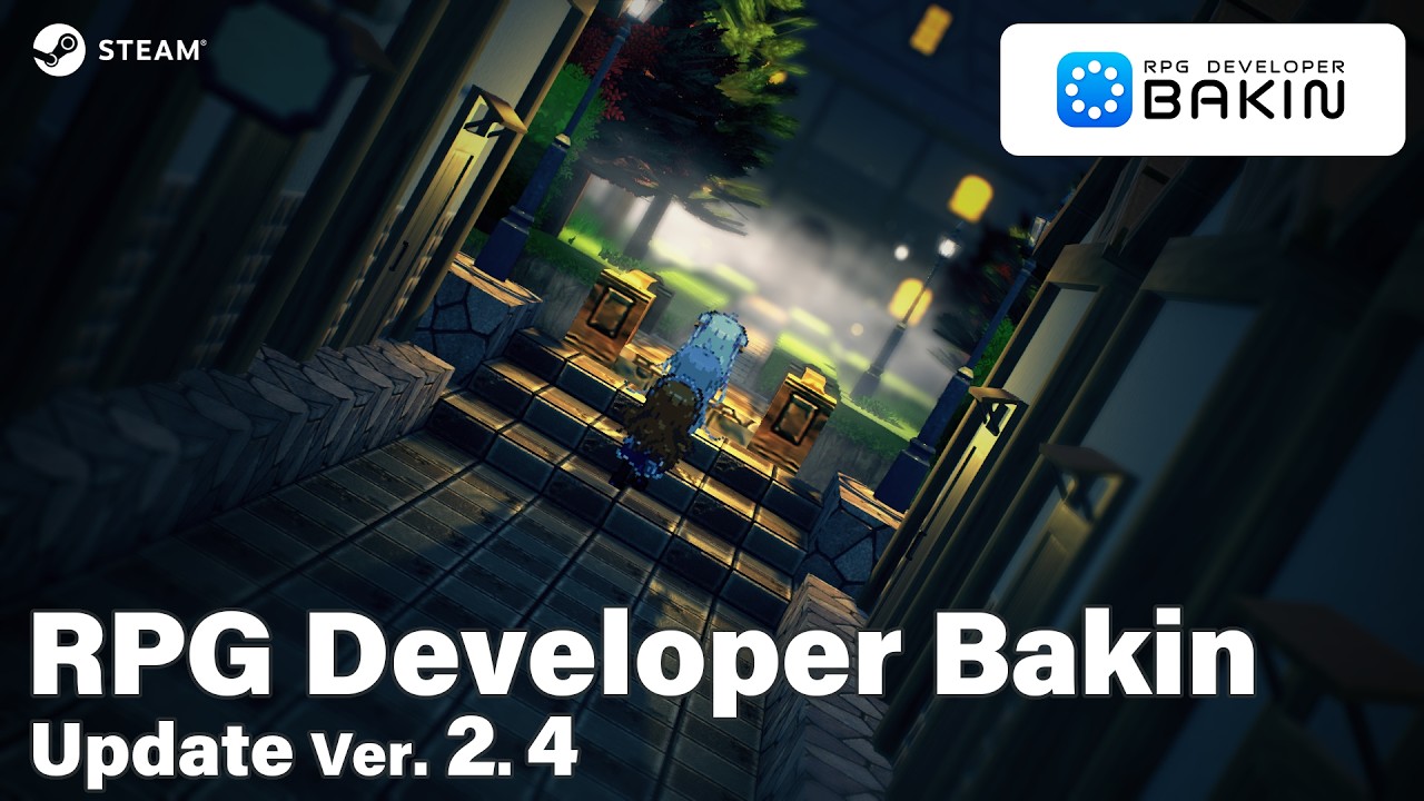 [RPG Developer Bakin] Ver. 2.4 New Features Trailer