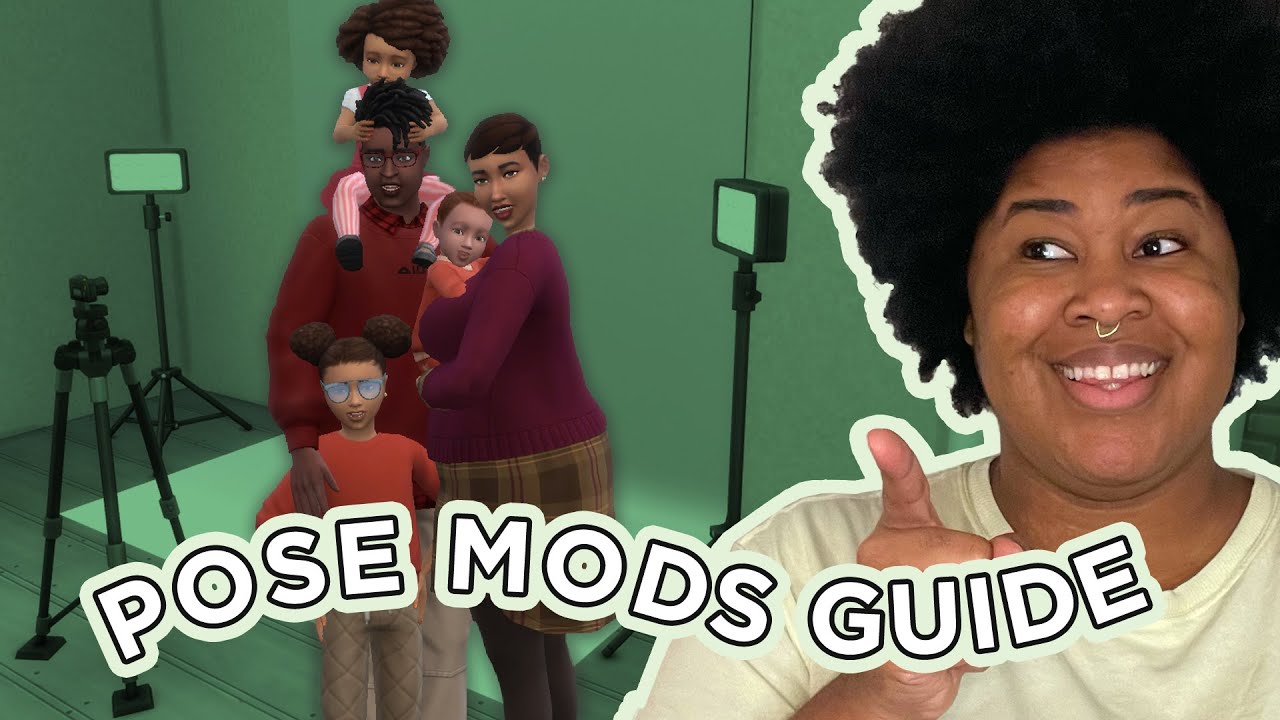 poses tutorial guide 101 | how to take the best family photos in The Sims 4