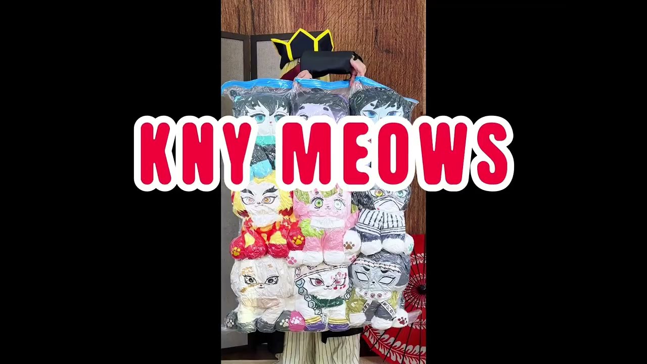 Who is ur fav kny meow!? #kny #infinitucastle #plushies #plushshop #anime