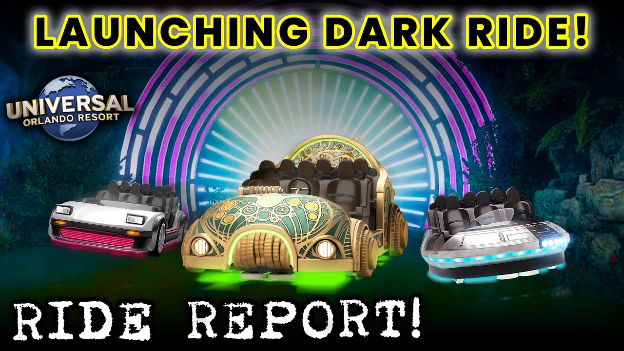 New Trackless Dark Ride w/ A Launch! Universal's Next Ride?