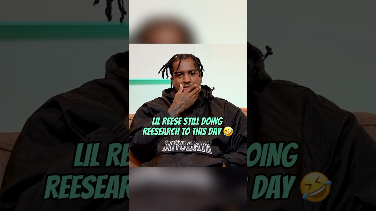 The Grim Reaper Always Doing Some “Reesearch” 🤣 #lilreese #viral #chiraqmonology