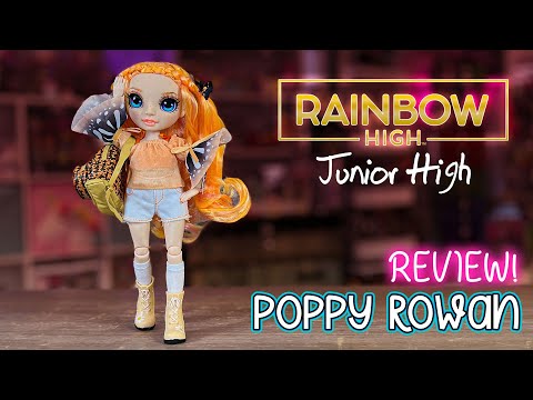 Rainbow High | Junior High: Poppy Rowan Doll Review!