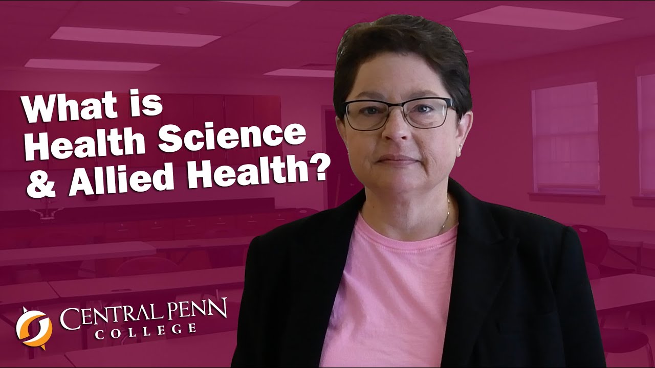 What is Health Science and Allied Health?