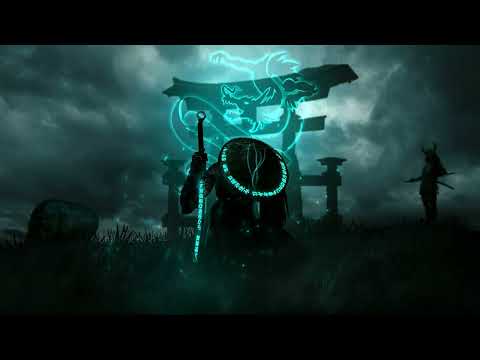 MYSTERIOUS DRAGON SAMURAI KNEELING AT TORII GATE | 4K ULTRA HD LIVE WALLPAPER | EPIC FANTASY SCENE