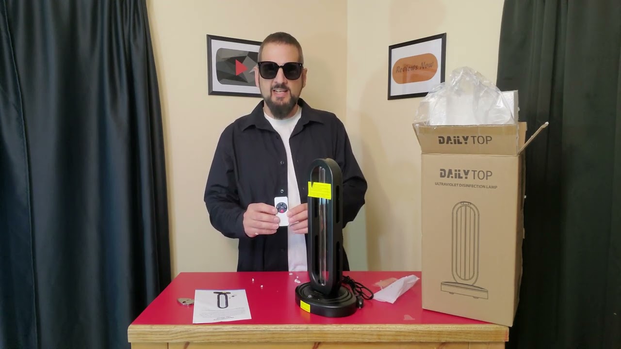 DailyTop UV Disinfection Lamp KILLS BEDBUGS!