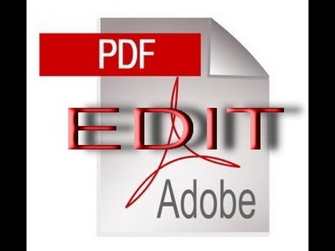 How to Edit PDF File Quickly (Using Acrobat 7 Professional & Ms-Paint)