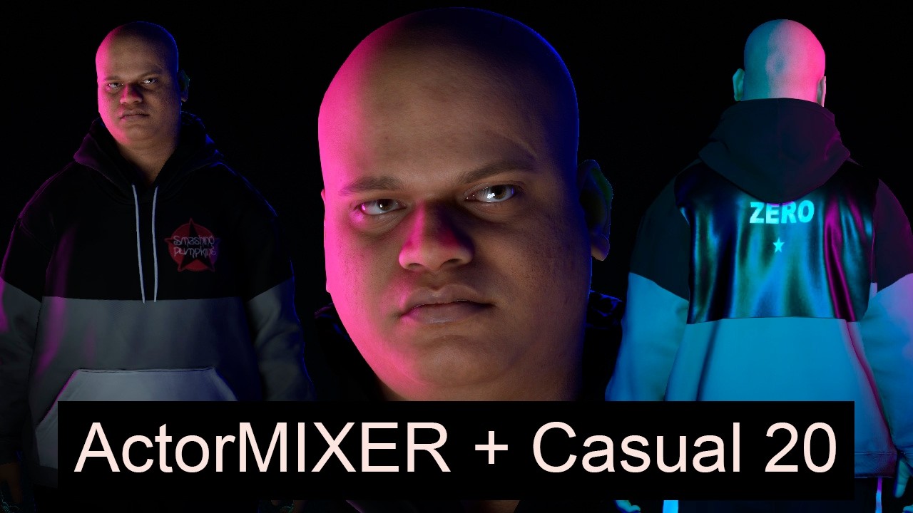 Tutorial: CC5's Actor Mixer Pro Core Library + Casual 20 Smart Clothing