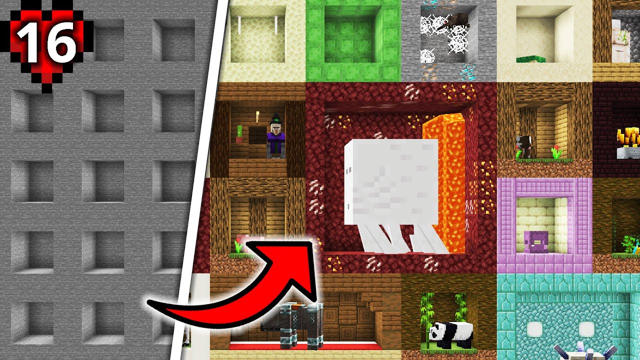 I Trapped Every Mob in Minecraft Hardcore