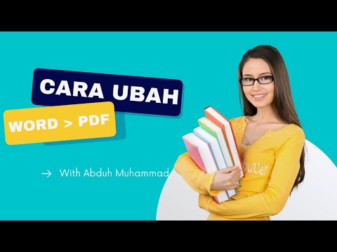 CARA UBAH DOKUMENT WORD KE PDF SECARA ONLINE