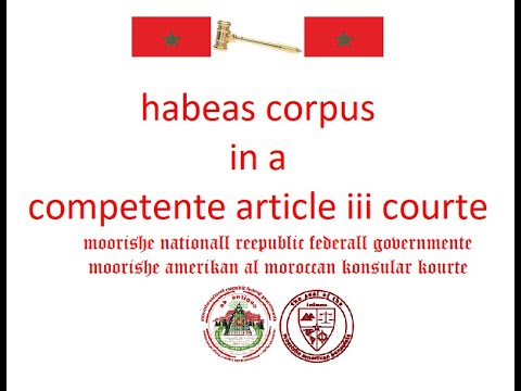 habeas corpus in a competente article iii courte
