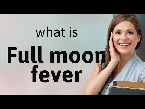 Understanding "Full Moon Fever" in English
