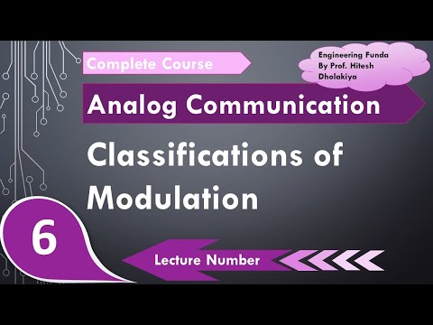 Learn Classification of Modulation Techniques in Communication ...