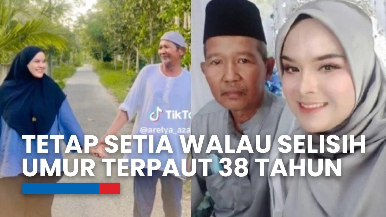 Viral Usia Suami Jauh Lebih Tua 62 Tahun, Gadis Muda Tetap Setia Meski Suami Idap Penyakit Serius