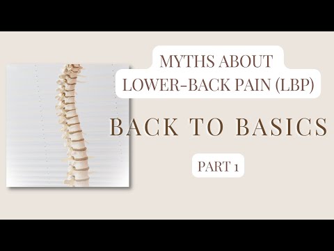 Medical Myths About Lower Back Pain
