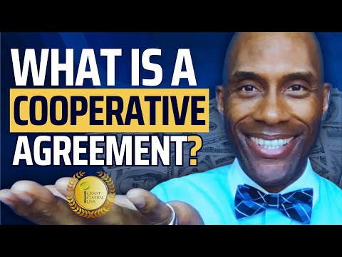 What Is A Cooperative Agreement