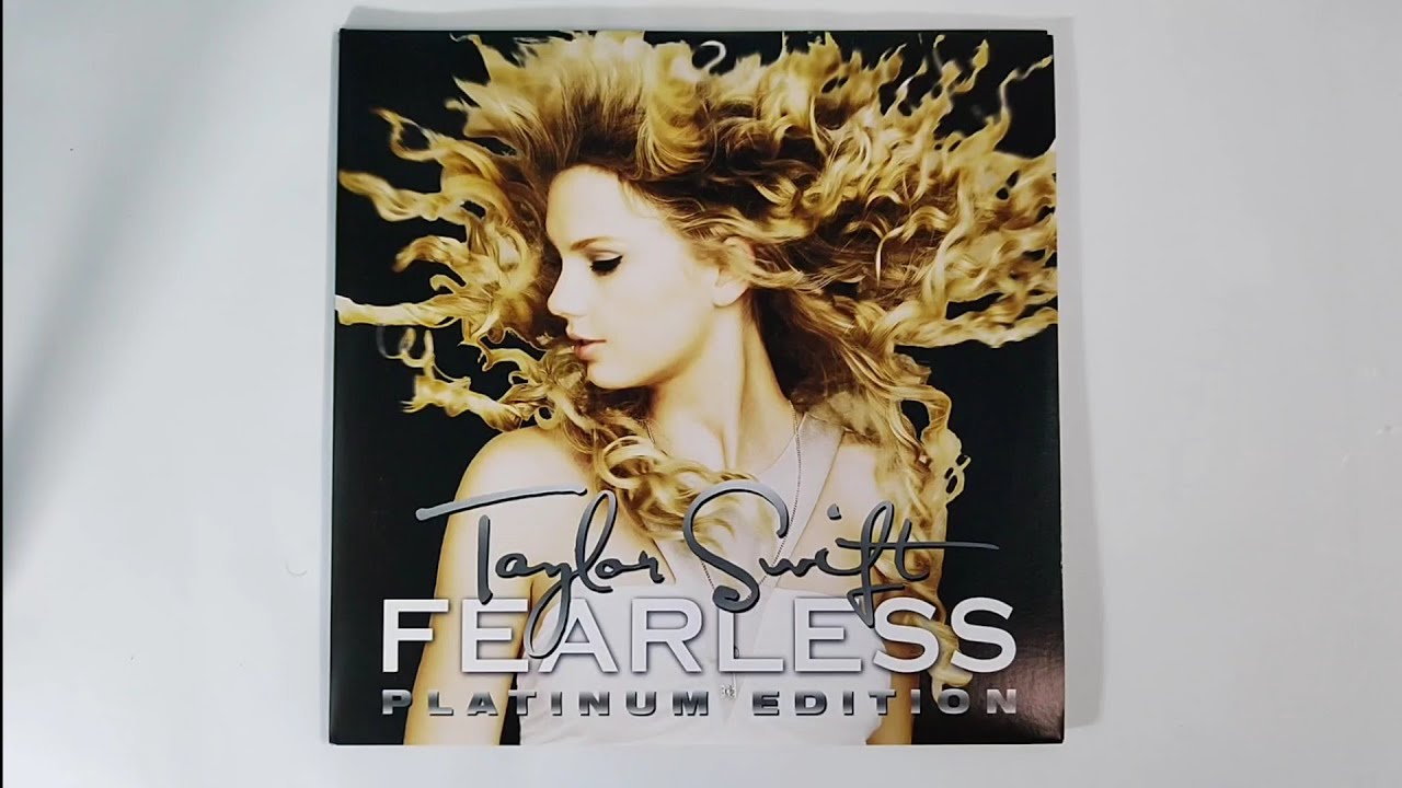 Unboxing Taylor Swift - Fearless Platinum Edition Double Black Vinyl