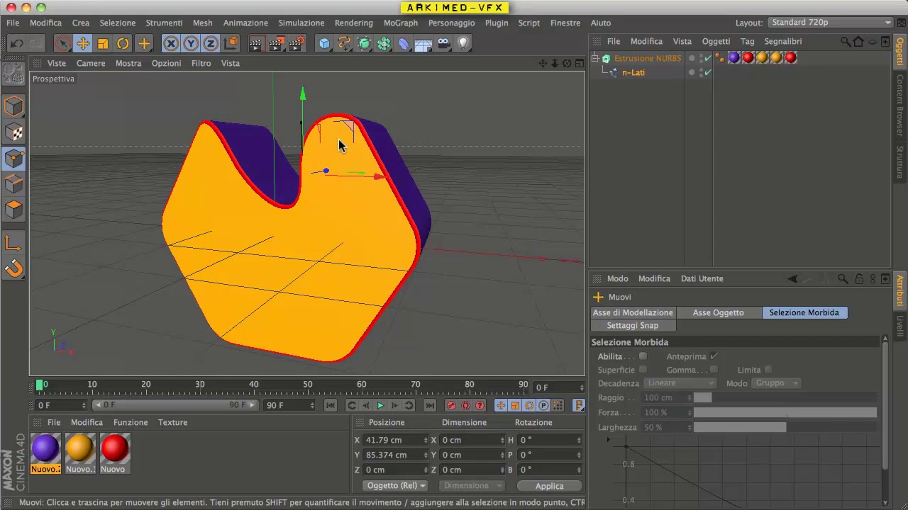 Tutorial: Estrusione - Tutorial - Blog - C4Dzone