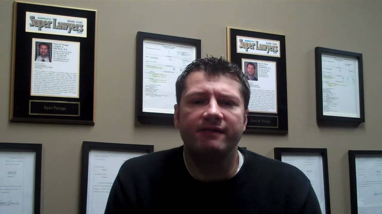 Implied Consent MN DWI Ryan Pacyga