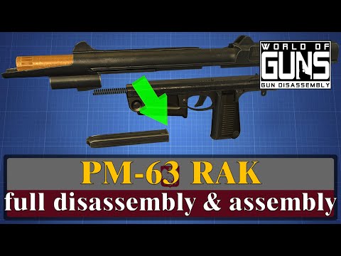 PM-63 RAK: full disassembly & assembly