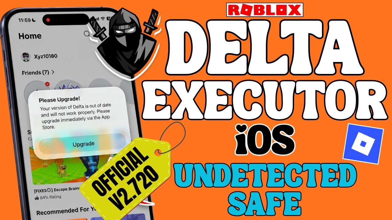Delta Executor Roblox NEW UPDATE v2.720 on iOS | Download & Install Delta Executor on iPhone/iPad