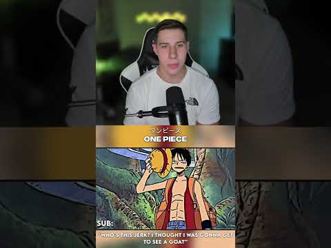 One Piece Sub vs Dub...🔥😲