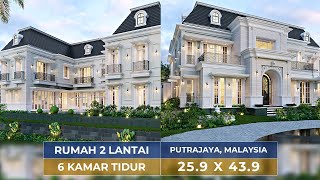 Video 3D Mr. ABR 1475 Classic House 2 Floors Design