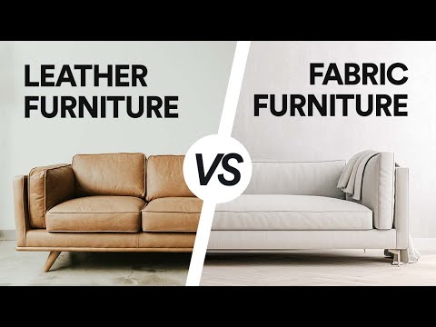 Leather Vs Fabric | Quick Furniture Guide