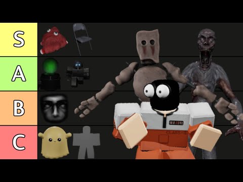 I Ranked EVERY SCP in Roblox SCP: Roleplay