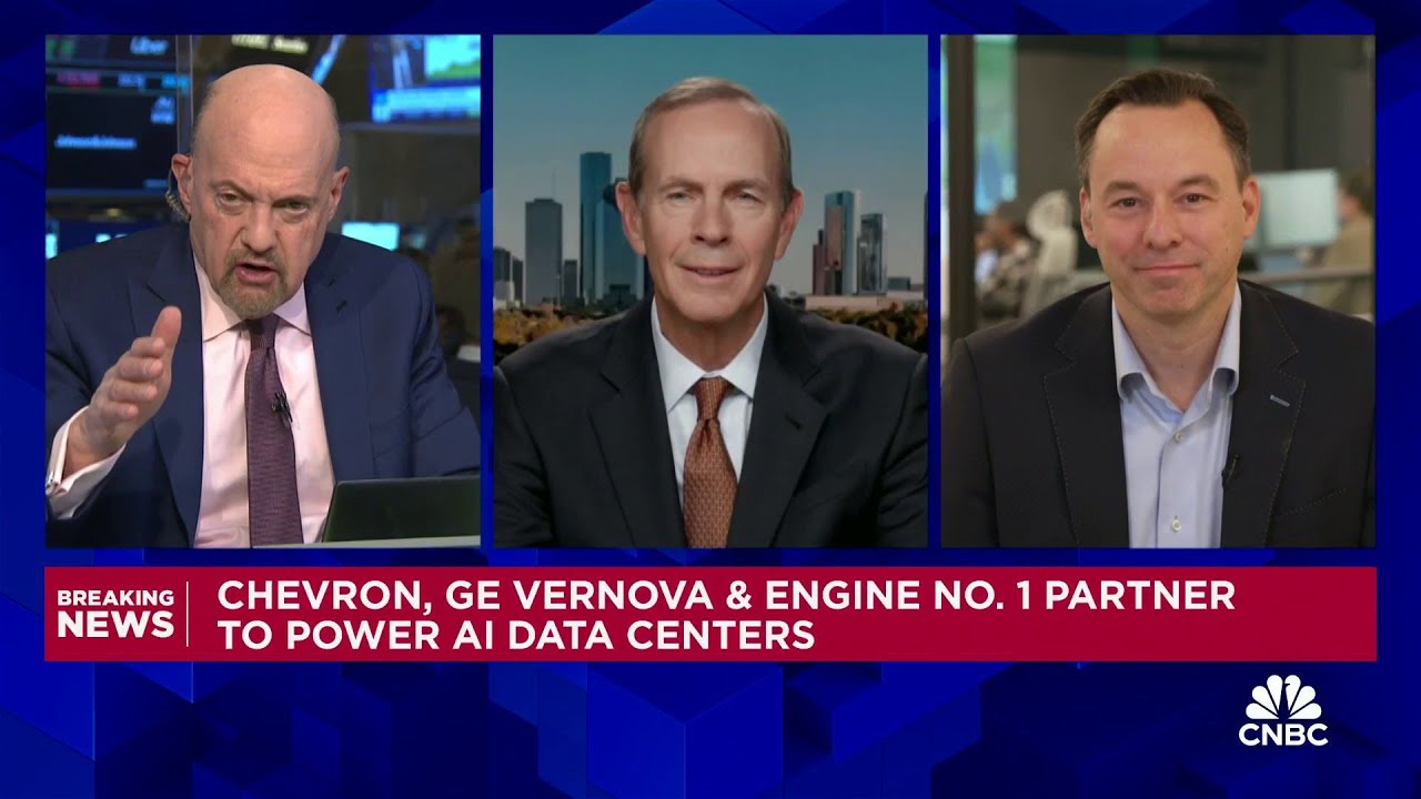 Chevron, GE Vernova and Engine No. 1 partner to power AI data centers